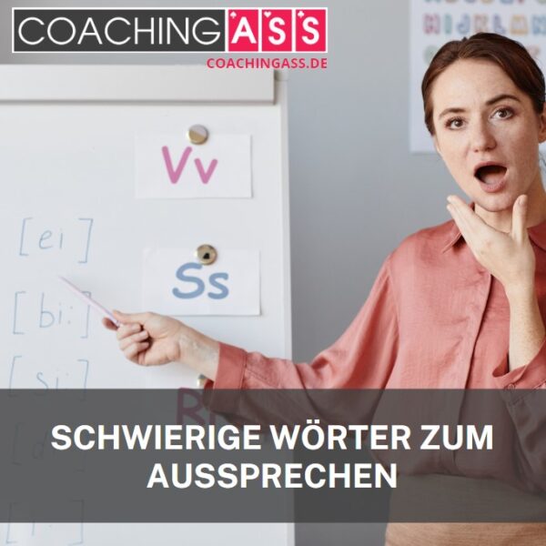 Schwierige Wörter zum Aussprechen | Deutsche Wörter