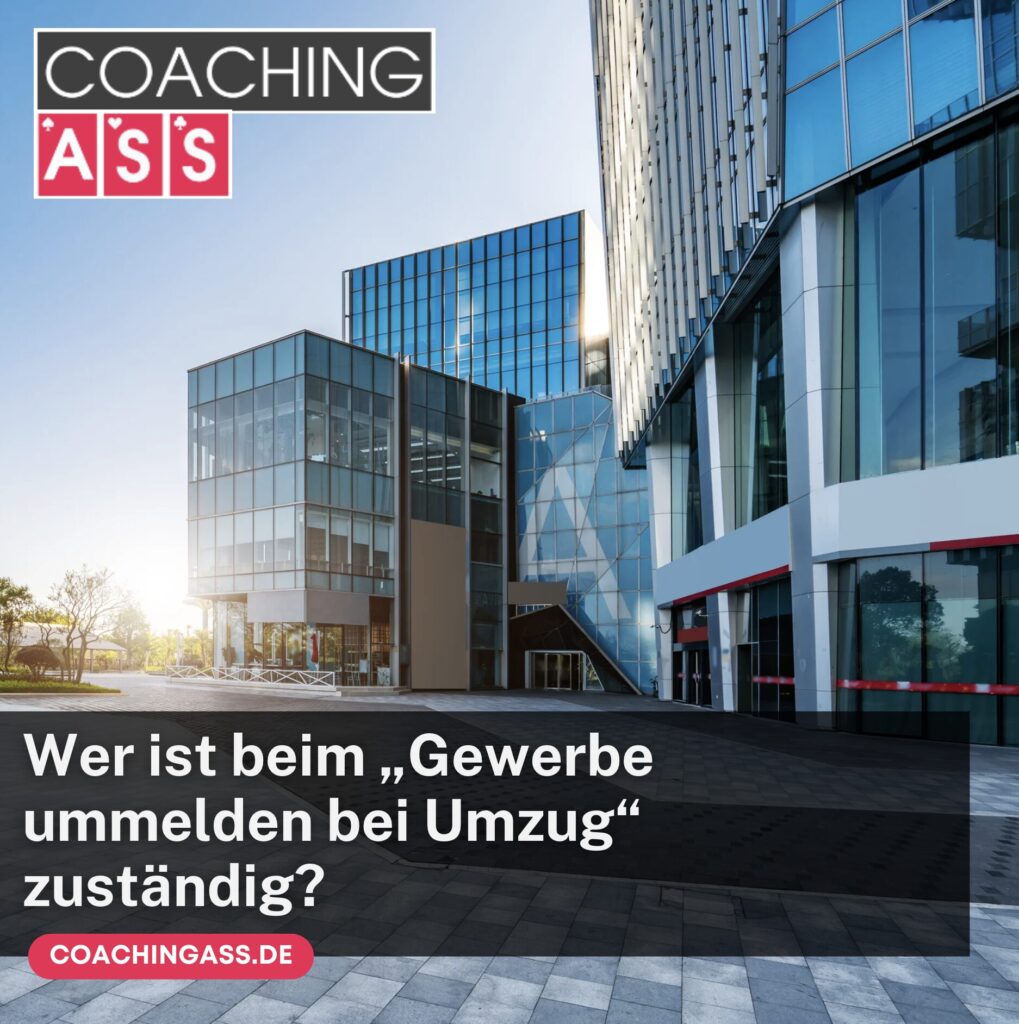 Gewerbe ummelden bei Umzug – So geht’s richtig und schnell