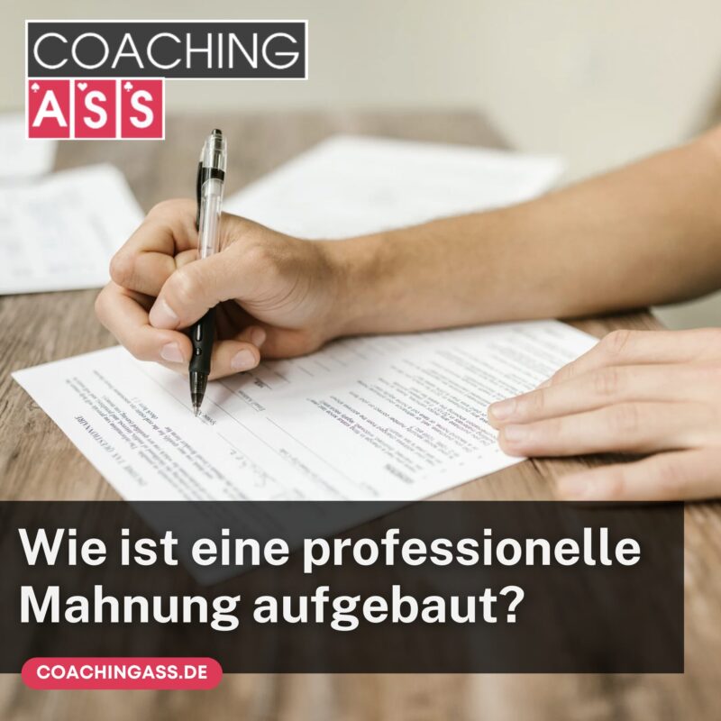 1. Mahnung schreiben Muster und Vorlagen: So gelingt es